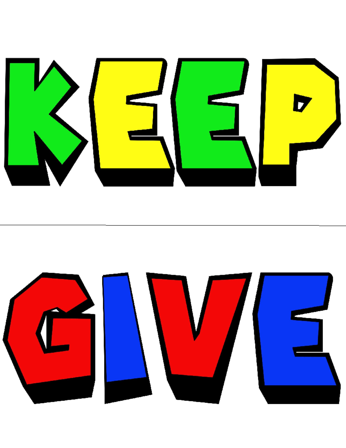Keep or give print - Bachelor of Secondary Education - Studocu