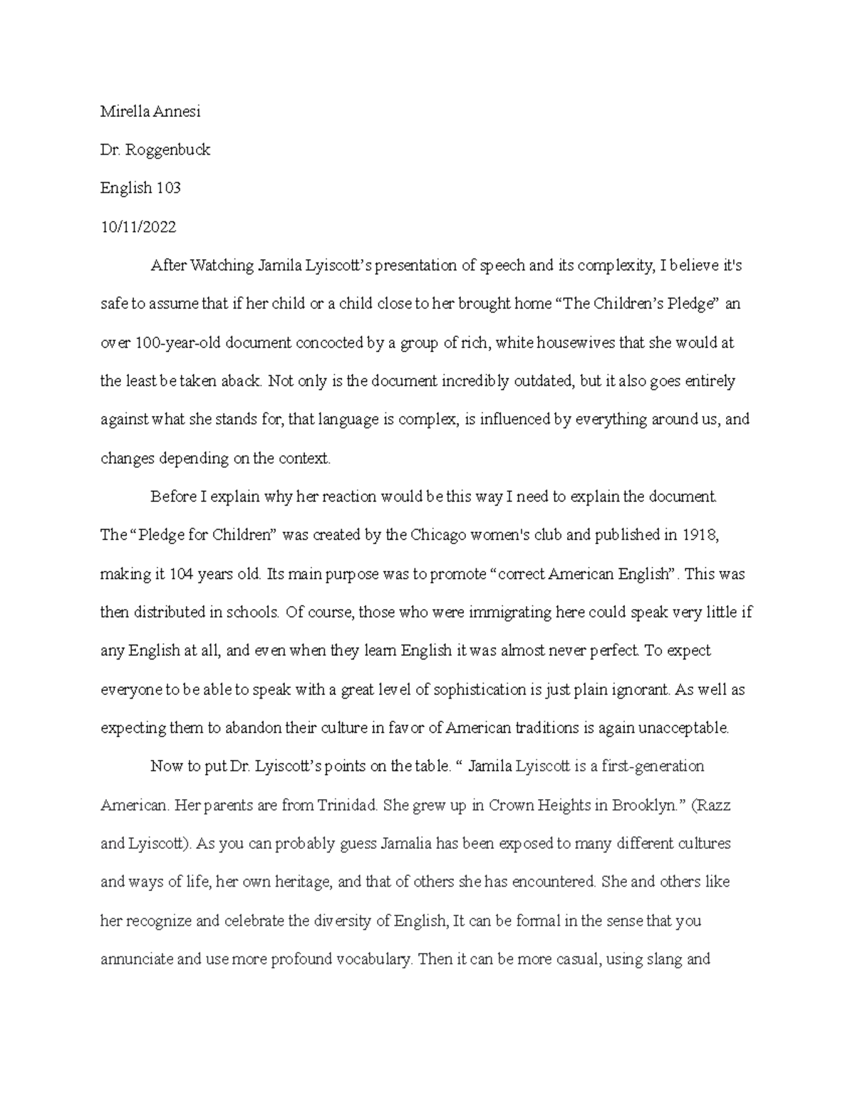 Mirella Annesi- Three ways to speak english - Mirella Annesi Dr ...