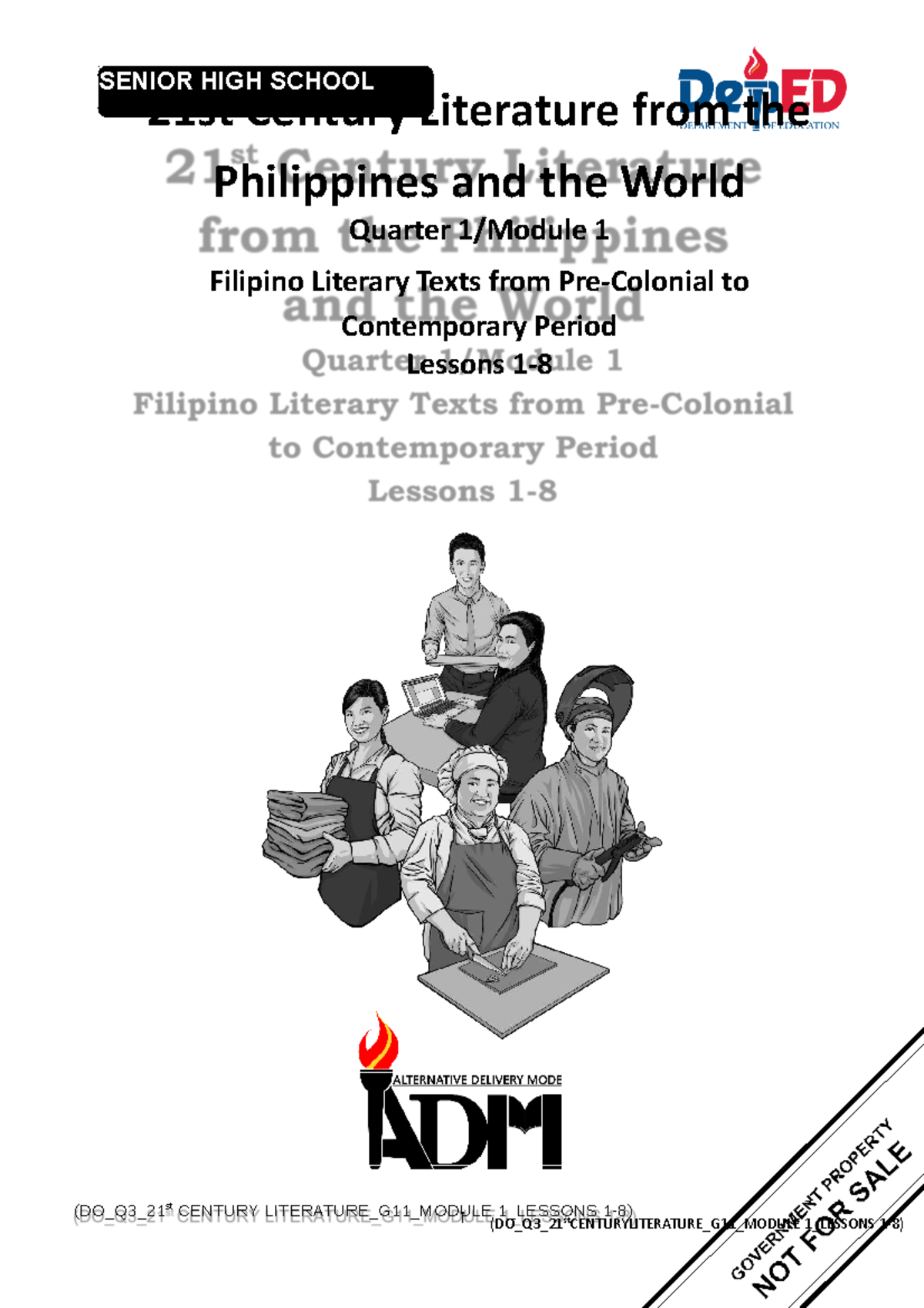 Q3 21st-Century Module-1 - SENIOR HIGH SCHOOL (DO_Q3_21st CENTURY ...