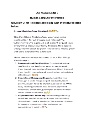 Lab 2 - hci lab - LAB: 2 Good Design and Bad design Good Design: Good design is an intentional ...