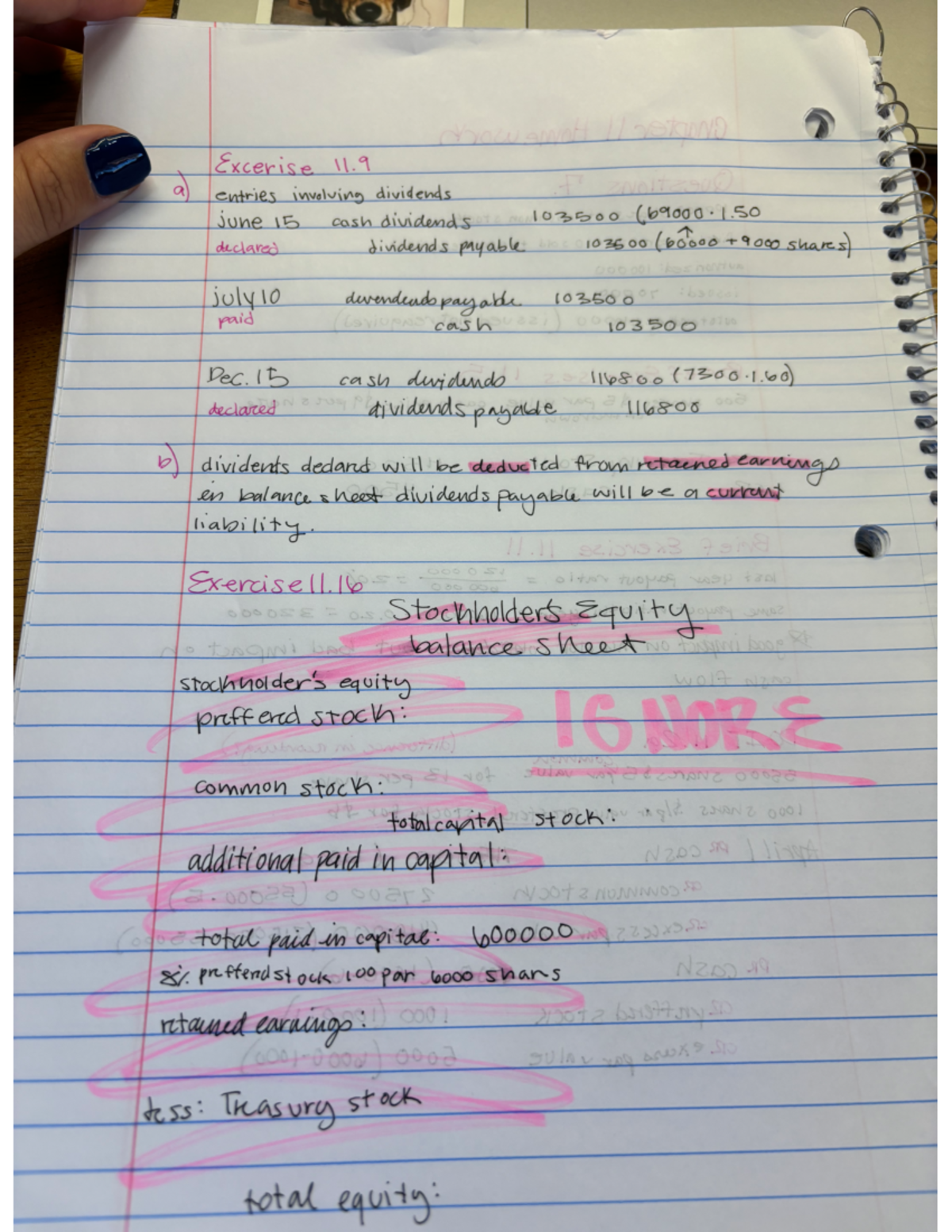 chapter 11 accounting homework part 2 - ACCT 2110 - Studocu
