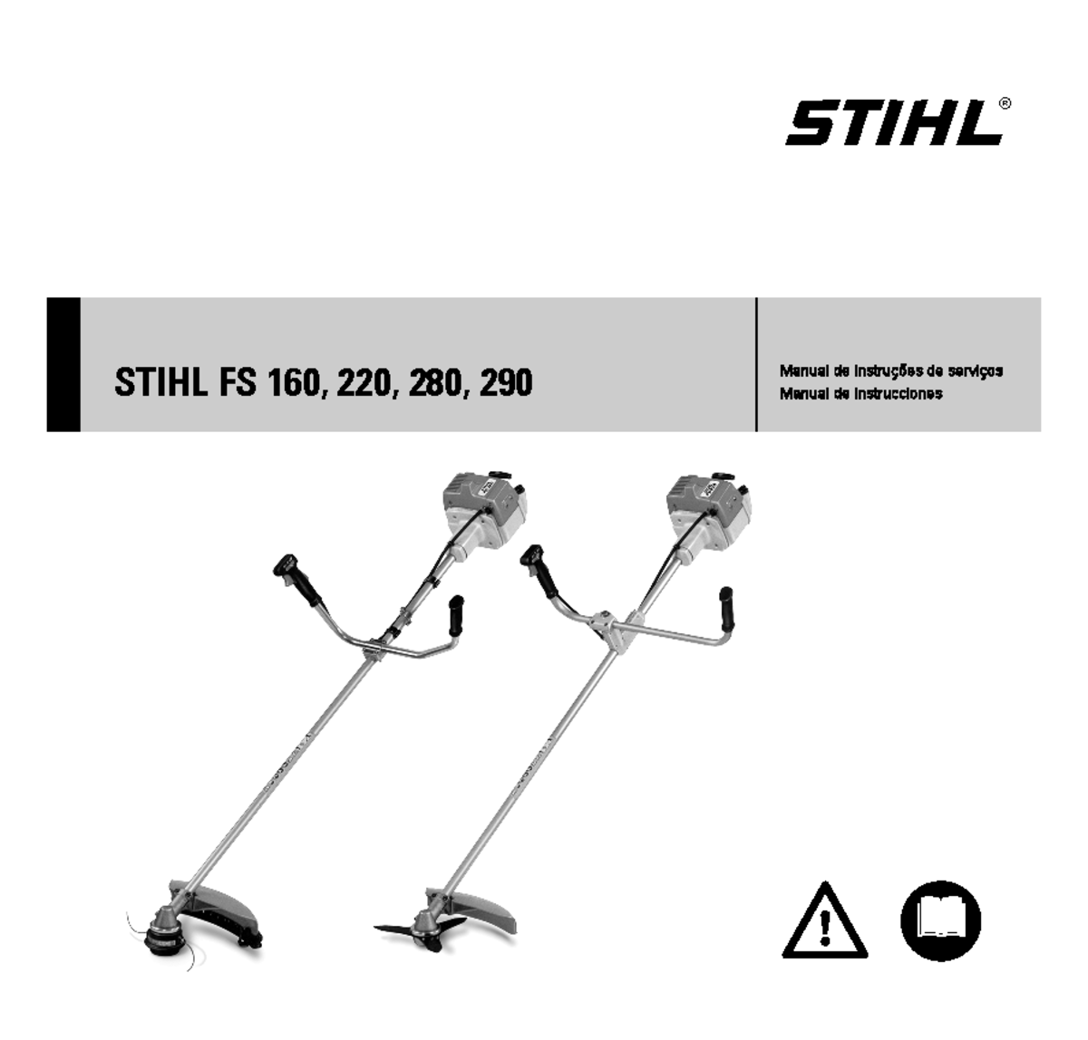 Manual FS 160-220-280 - Introducciona motores a combustión de 2 tiempos - { STIHL FS 160, 220 ...