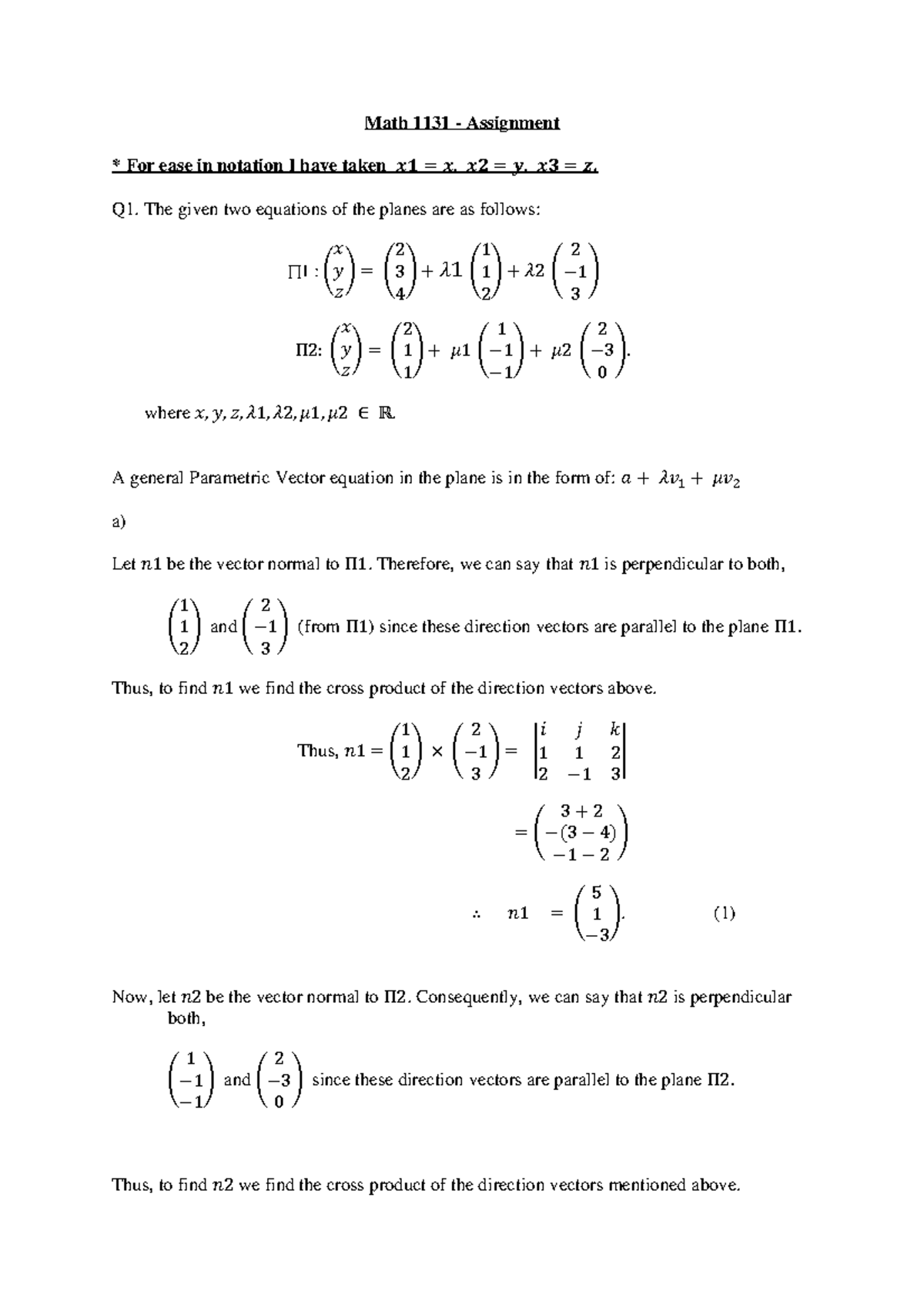 Math 1131 Assignment Warning Tt Undefined Function 32 Math 1131 Assignment For Ease In