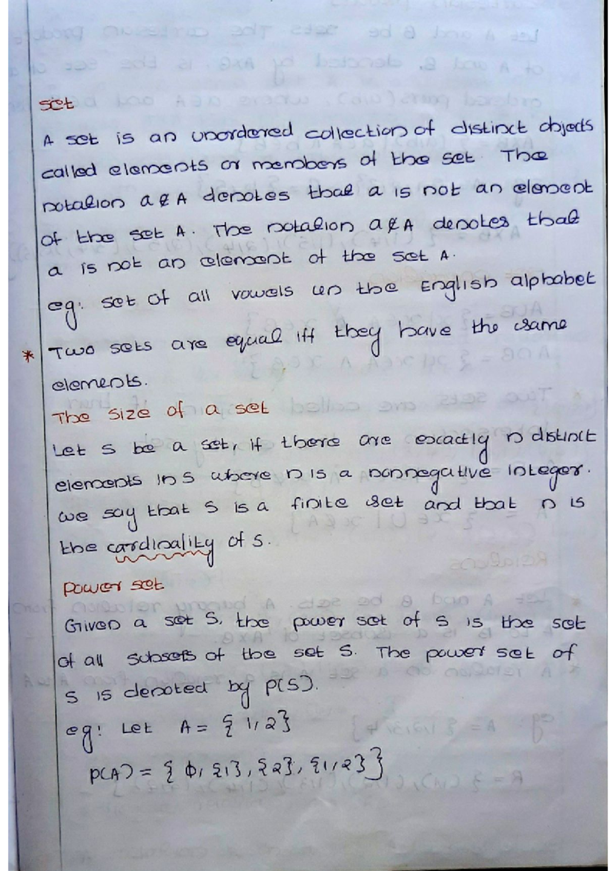 S1 M 1 - useful notes - Discrete Mathematics - Studocu
