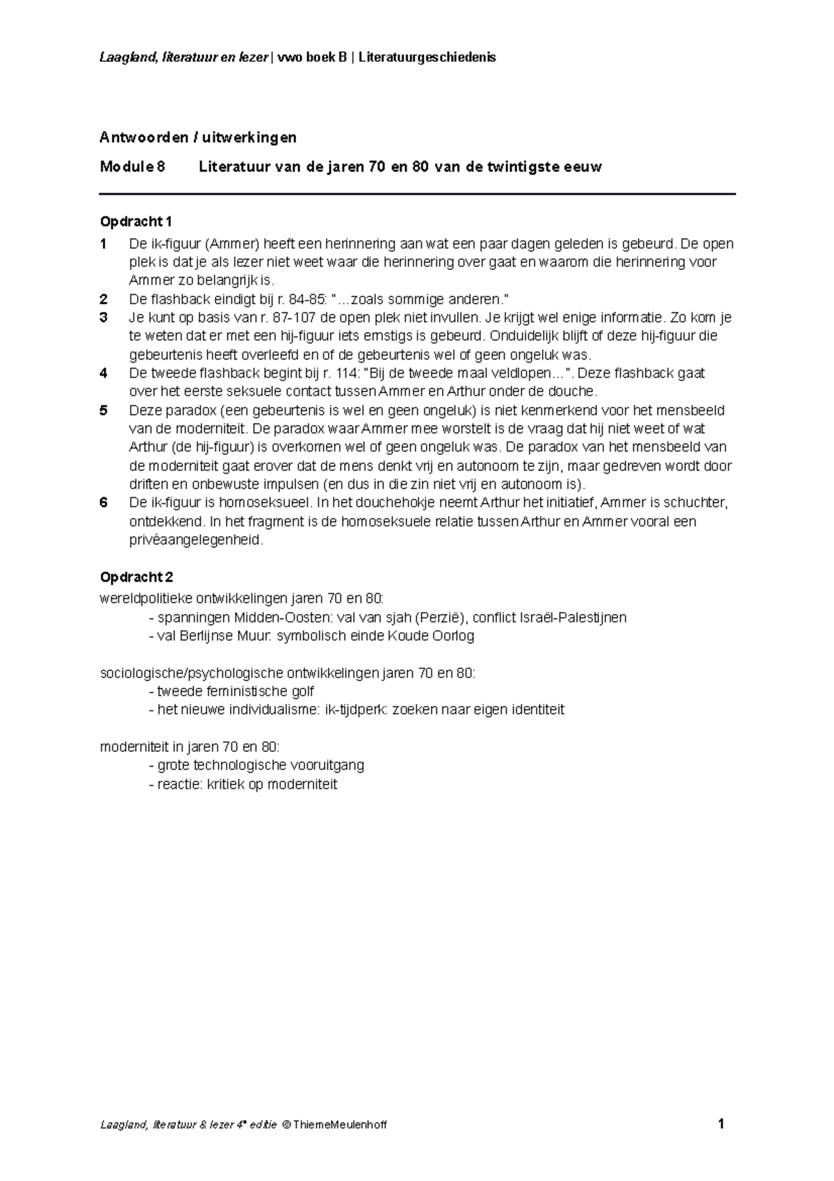 Laagland+B+vwo++module+8 - Antwoorden / uitwerkingen Module 8 ...