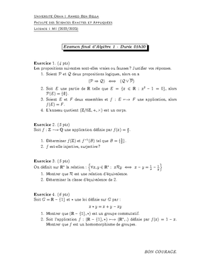 Correction TD N° 6 - OFPPT- ISTA TAZA EGAT06 : Culture Et Techniques ...