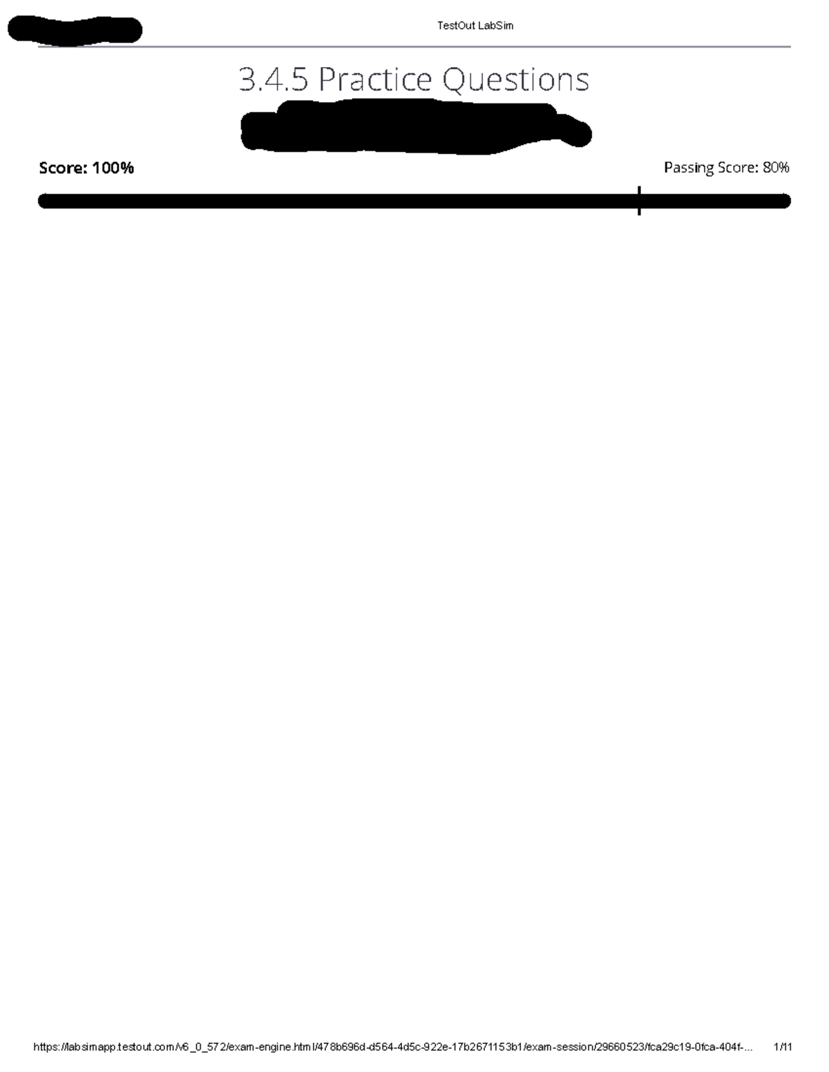 Module 5-2 Quiz - 3.4 Practice Questions Candidate: Garcia Andy ...