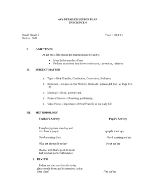 4A's Detailed Lesson PLAN IN Music V - 4A’s DETAILED LESSON PLAN IN ...