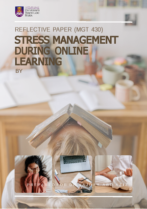 MGT - CASE STUDY - MGT 430 INTRODUCTION TO ORGANISATIONAL BEHAVIOR CASE ...