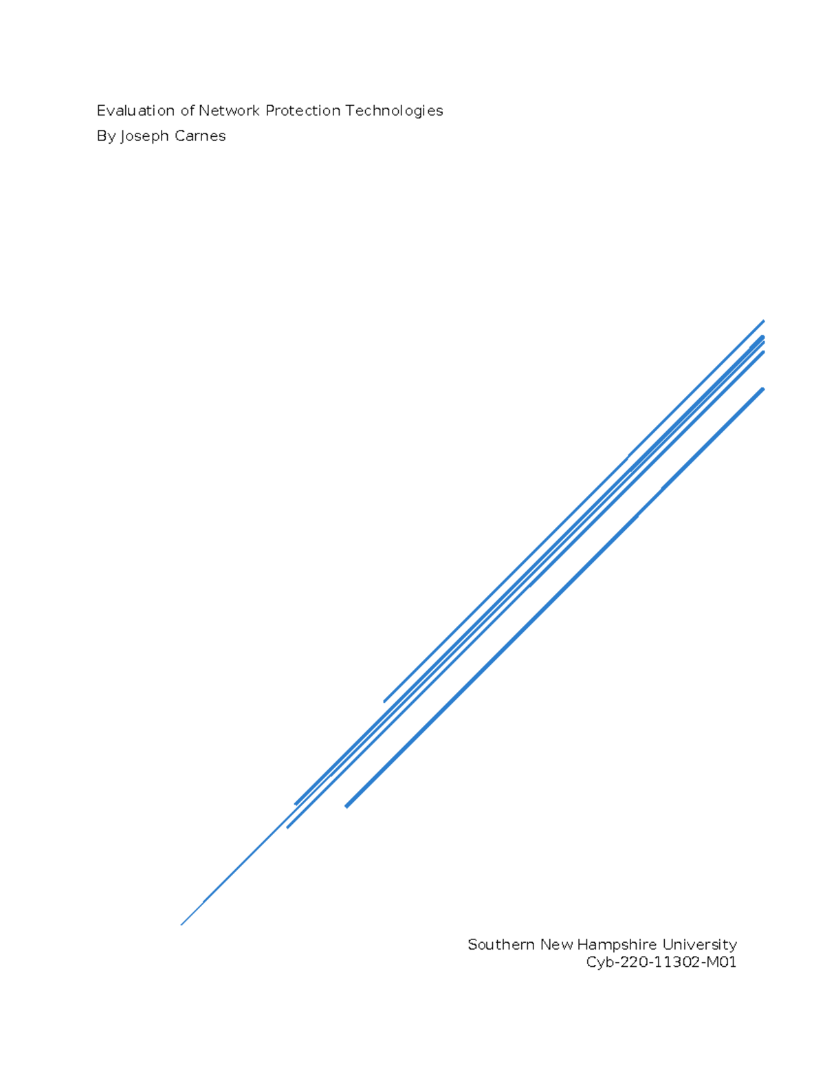 Cyb 220 Module 7 Project Three Joseph Carnes - Southern New Hampshire ...