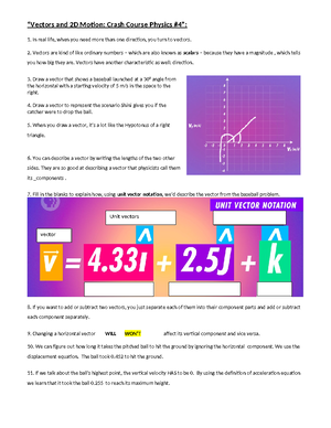 10 Collsions - “Collisions: Crash Course Physics #10”: 1. To figure out ...