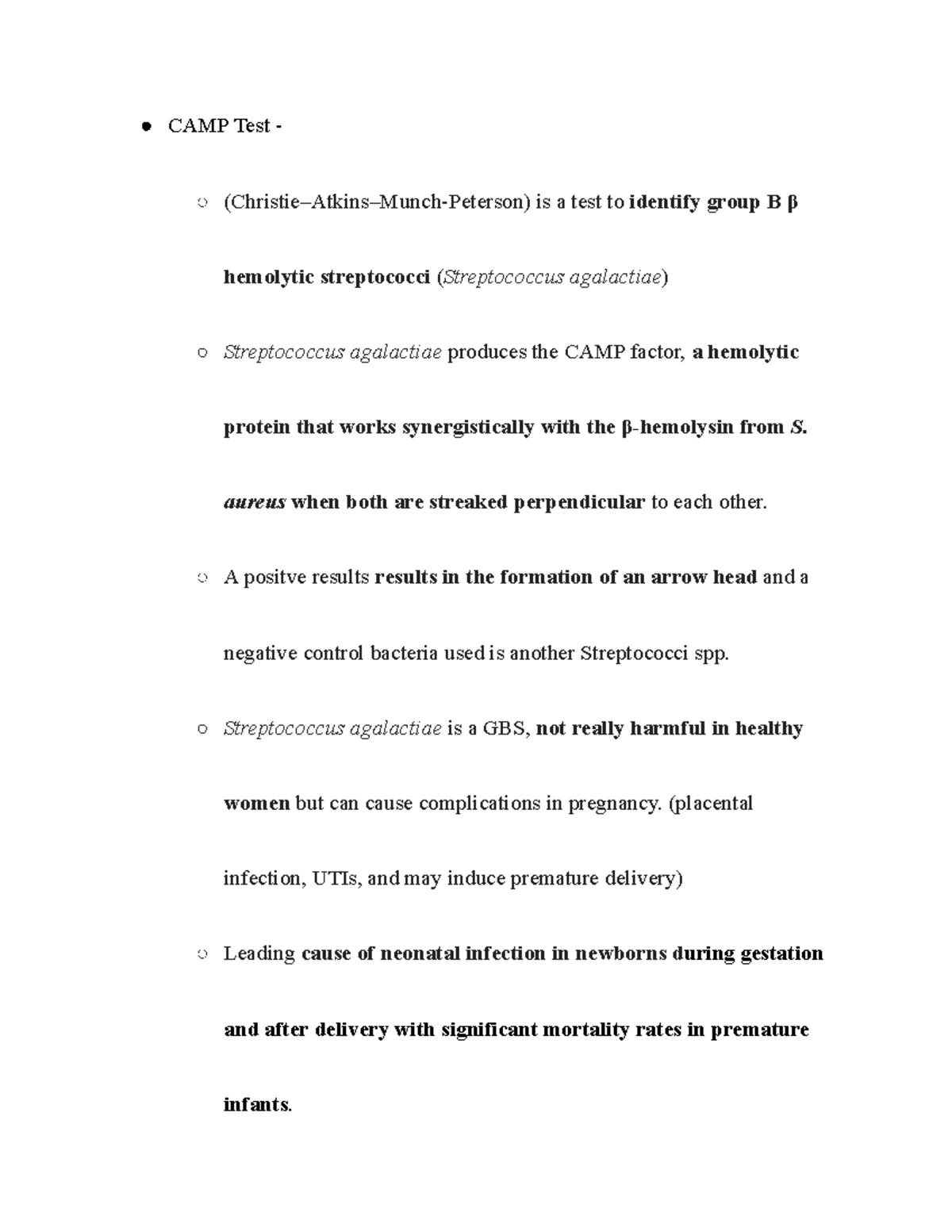 CAMP Test Artificial nails - CAMP Test - (Christie–Atkins–Munch ...