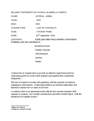 1900 Buganda Agreement - BUGANDA AGREEMENT (1900) The Uganda Agreement ...