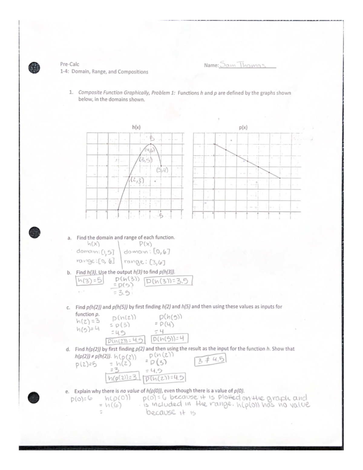 Domain, range, and functions - Studocu