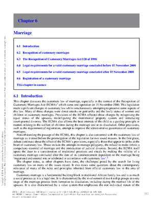 Week 11 Traditional courts - WEEK ELEVEN – TRADITIONAL COURTS Readings ...