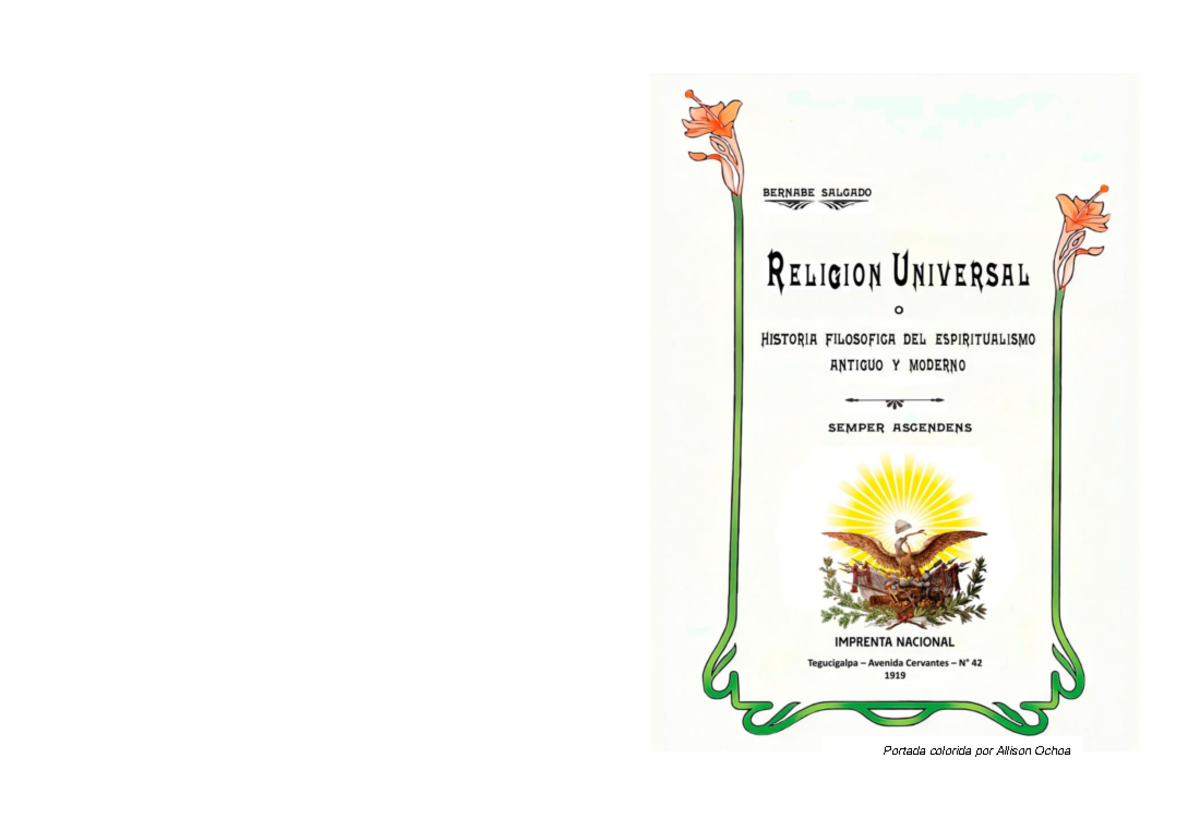 Religion Universal 2024 Final 2 - Portada colorida por Allison Ochoa ...