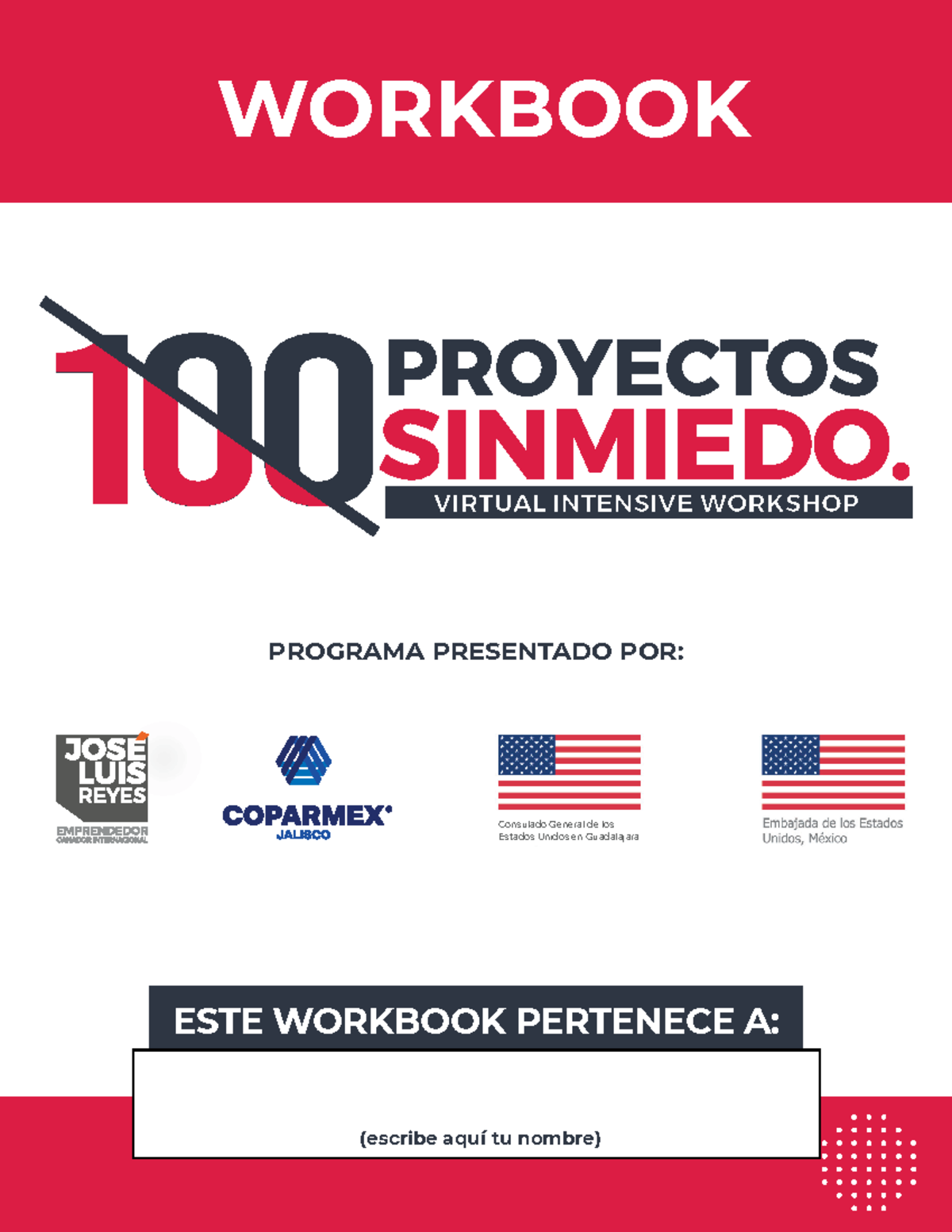 Workbook 100 Proyectos Sin Miedo 2020 - WORKBOOK PROGRAMA PRESENTADO ...