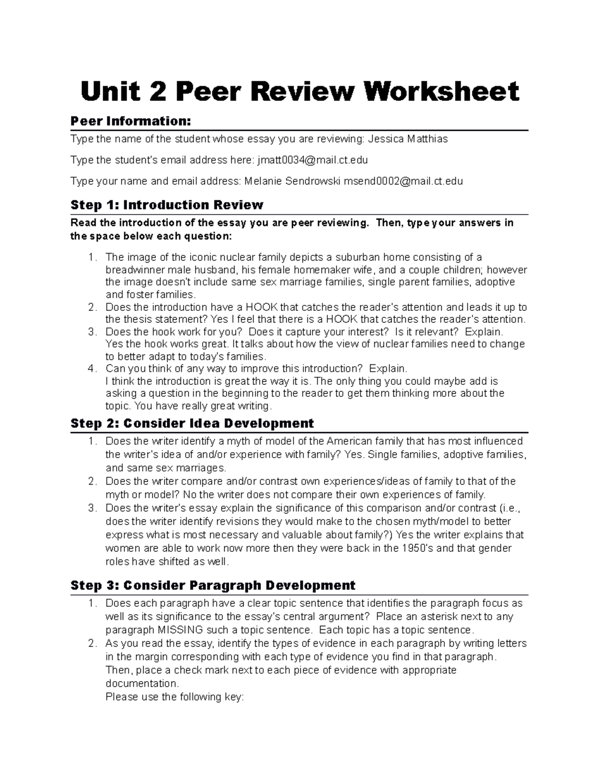 Unit 2 Peer Review Worksheet (1) copy - Unit 2 Peer Review Worksheet ...