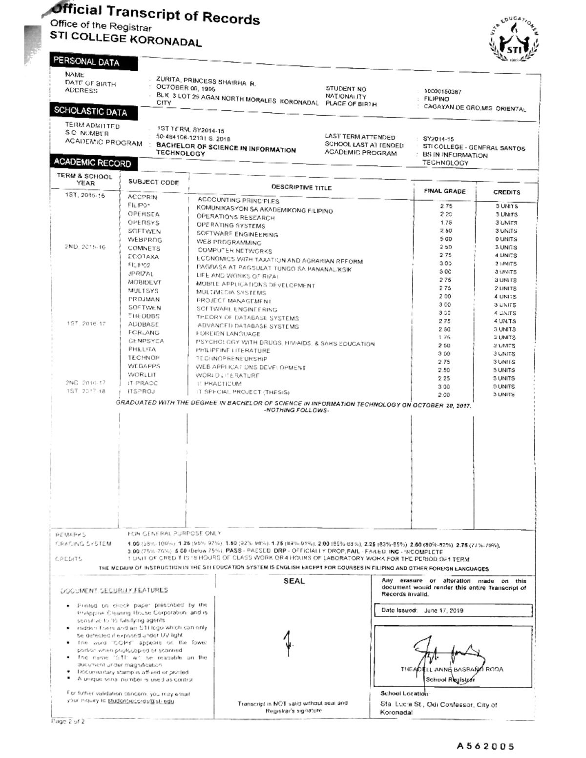 TOR2 - for work - Information Technology - Studocu
