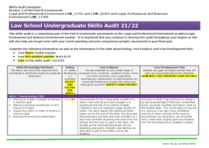 Law in Action Formative Assessment - Aisha Rehman Law in Action ...