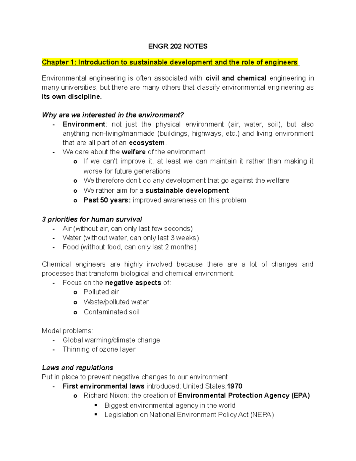 Engr 202 Notes Engr With Prof John Hadjinicolaou Engr 202 Notes Chapter 1 Introduction To