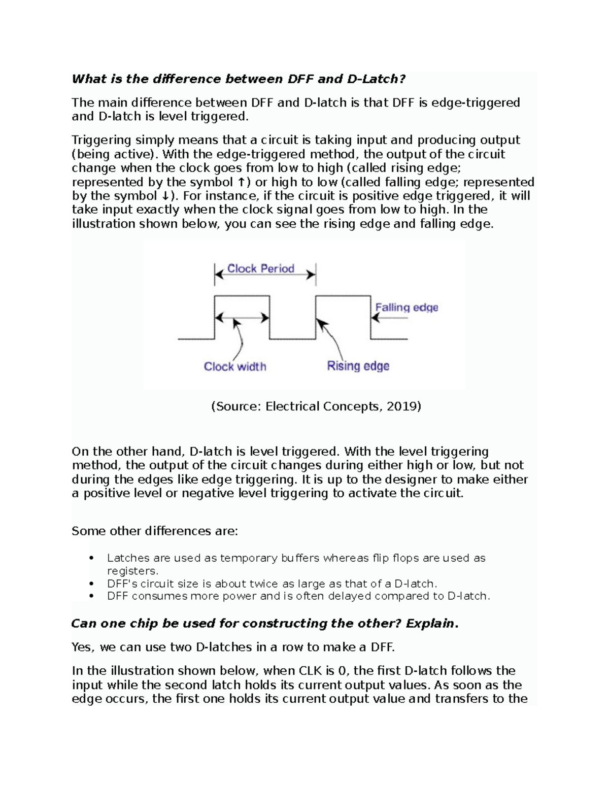 CS1104 Computer systems Discussion forum unit 4 - What is the ...
