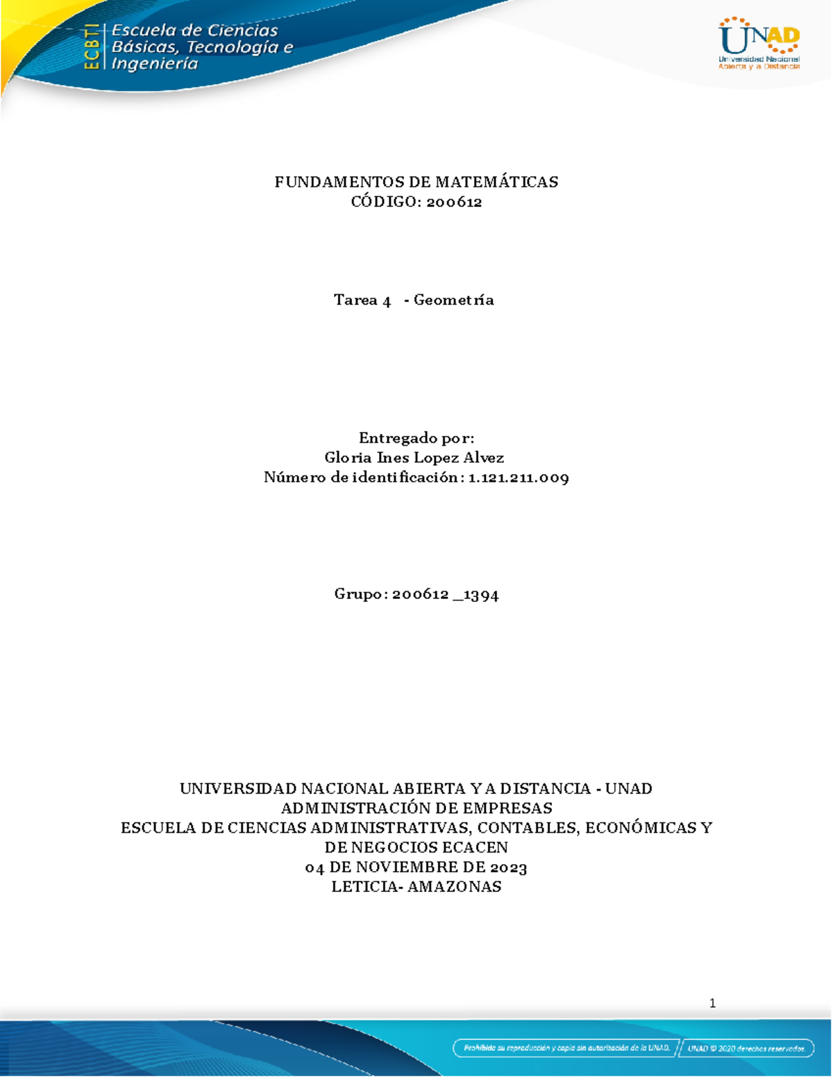 Avance Actividad 4 - bnbnbn mnj - FUNDAMENTOS DE MATEMÁTICAS CÓDIGO ...
