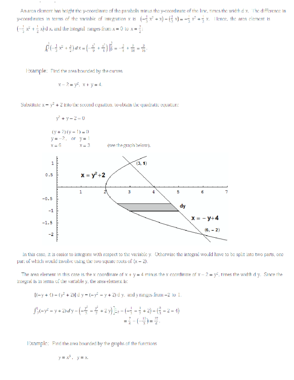 Integral-notes 2 - Calculus With Analytic Geometry - MATH 150 - Studocu