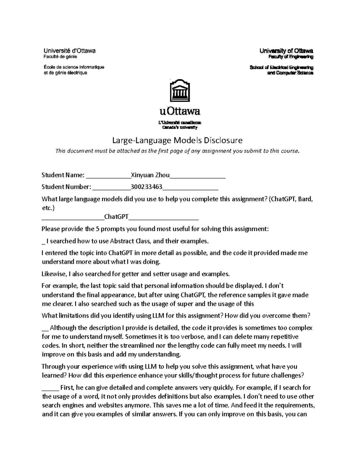 LLM Disclosure - lab - Large-Language Models Disclosure This document ...