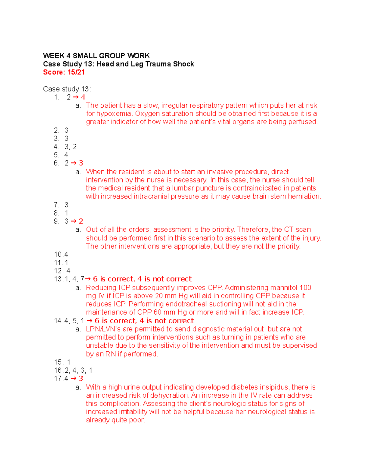 WEEK 4 Small Group WORK - Lacharity Case Studies - WEEK 4 SMALL GROUP ...