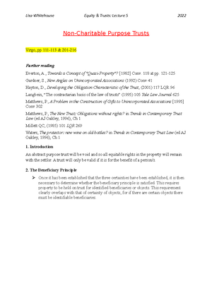 3 certainties - Lecture - THE THREE CERTAINTIES A. The three certainties Reading: Hanbury - Studocu