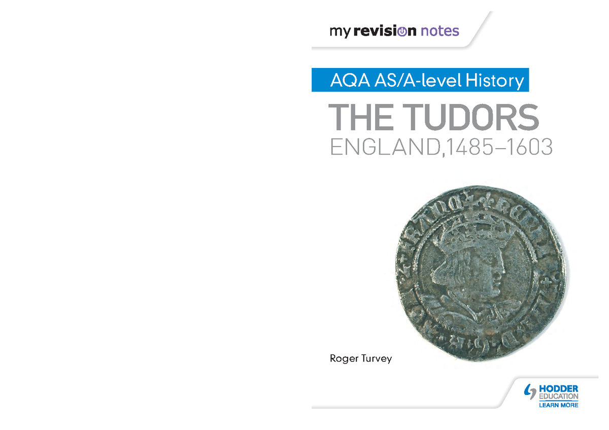 Tudors Hodders Education - AQA AS/A-level History THE TUDORS ENGLAND ...
