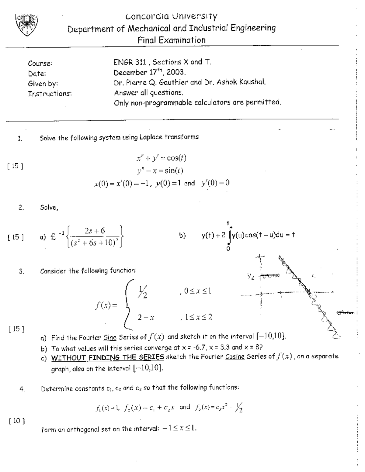 ENGR311-Past Final - Engr 311 - Studocu