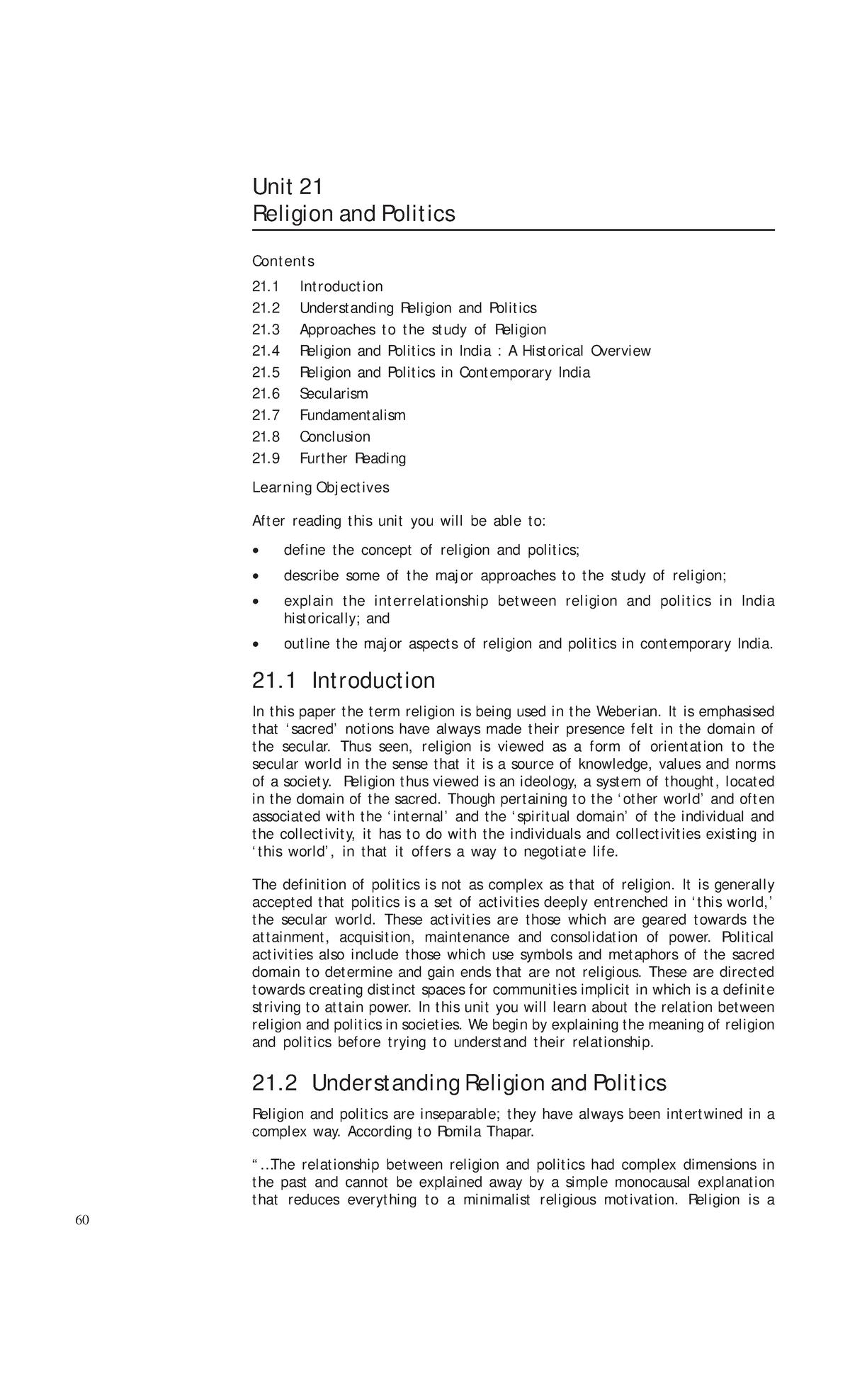 Religion politics 2 - tfklgyiltug - Unit 21 Religion and Politics ...