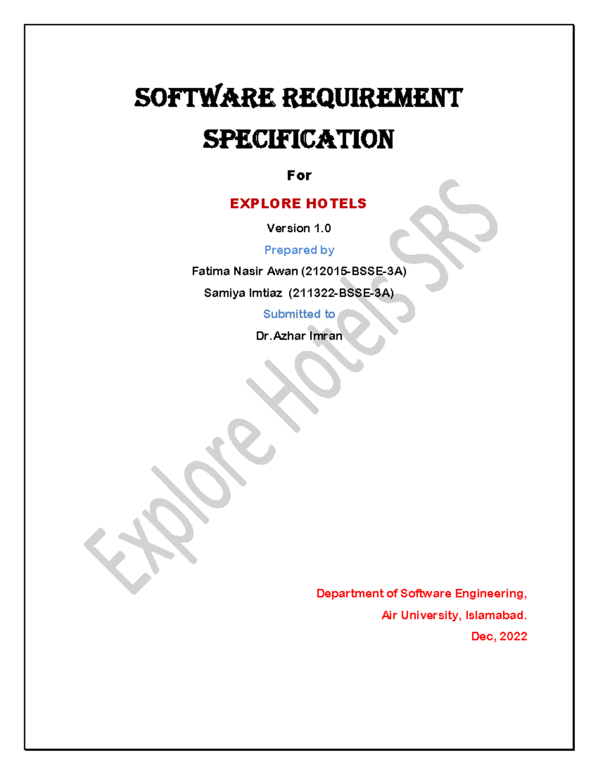 library management system srs document - Software requirement ...