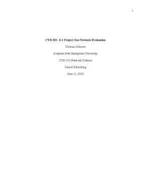 Walter Lawrence CYB 310 Project One Stepping Stone - Walter Lawrence ...