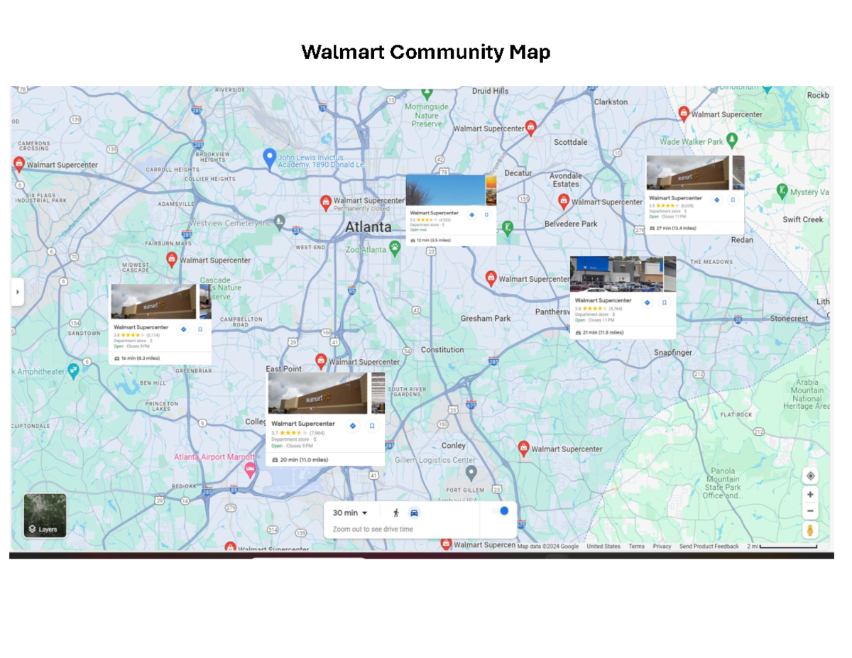 Walmart Community Map - ENGL 102 - Studocu
