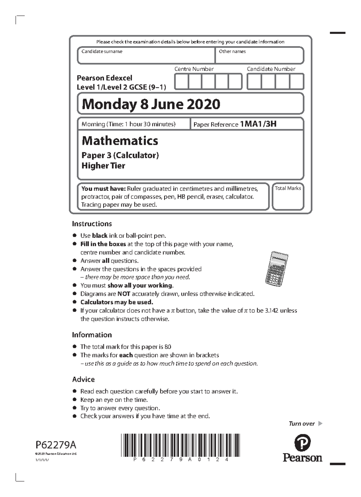 Math paper 3 - gjhbjbm hjnb lk,m hjnb - Please check the examination ...