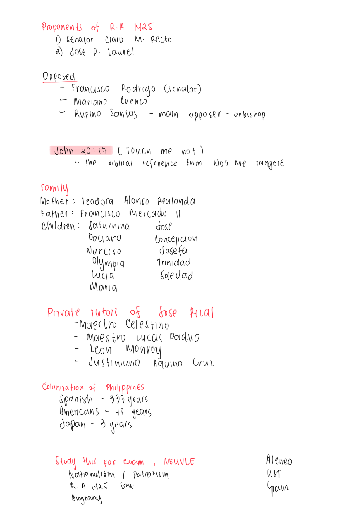 Rizal - Summary - The Life and Works of Rizal - Studocu