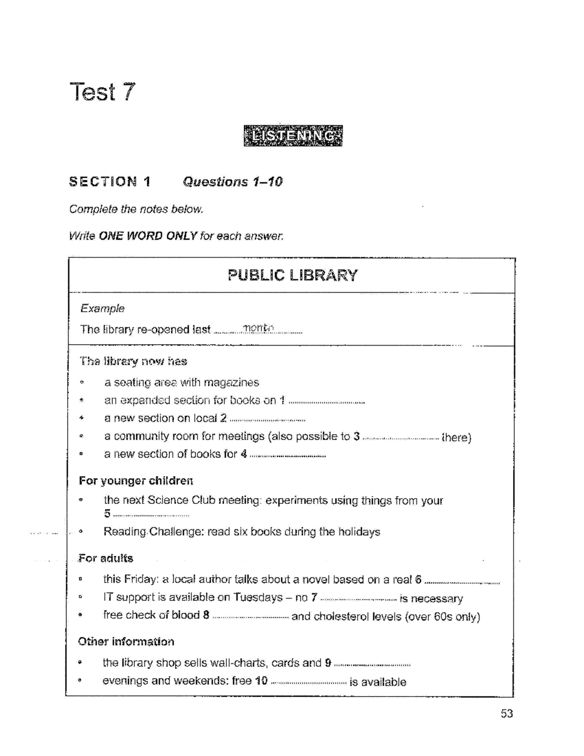 Listening 2 - Academic English - Reading and Writing - Studocu