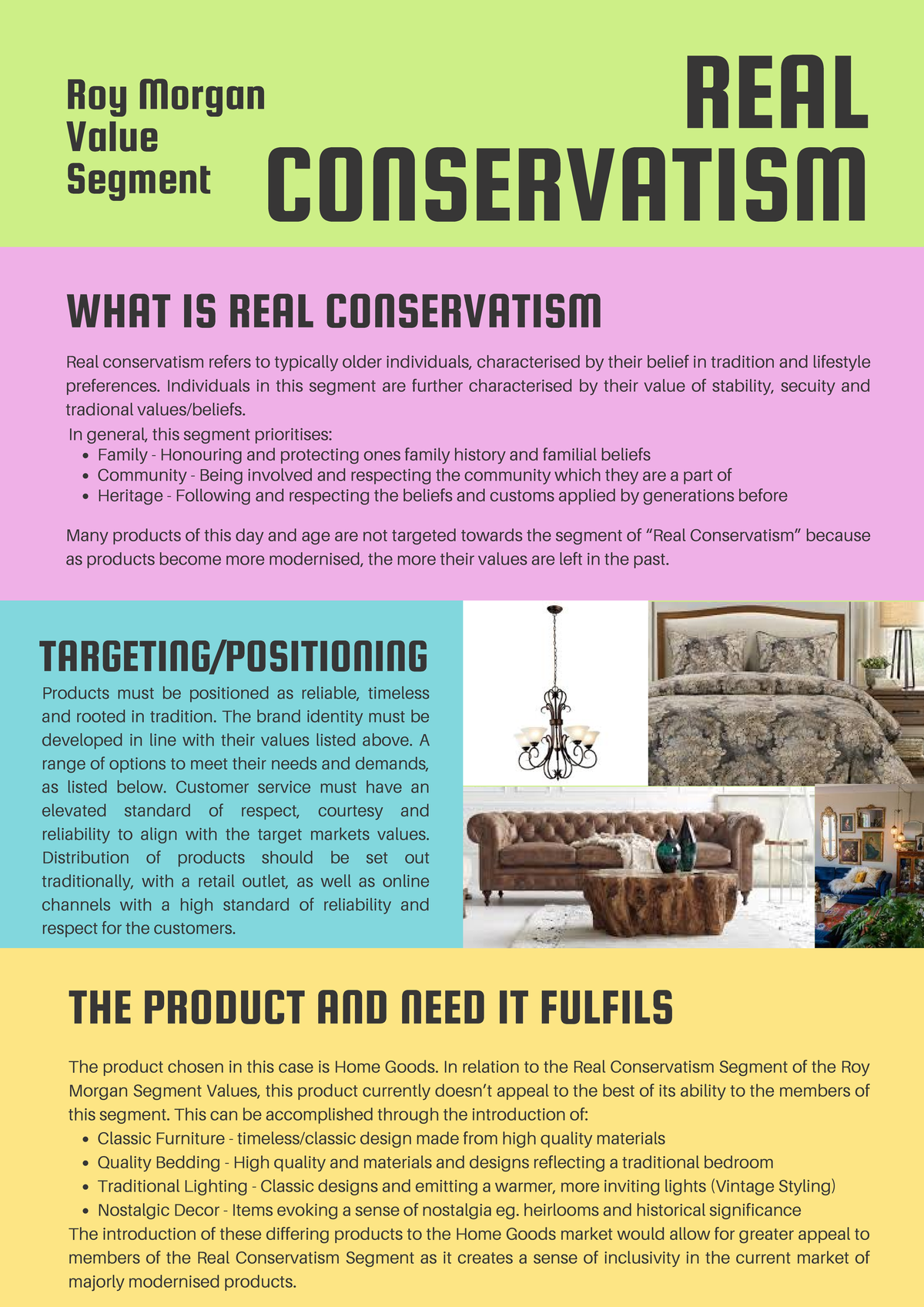 Real Conservatism Poster 20503101 MKTG1006 - Real conservatism refers ...