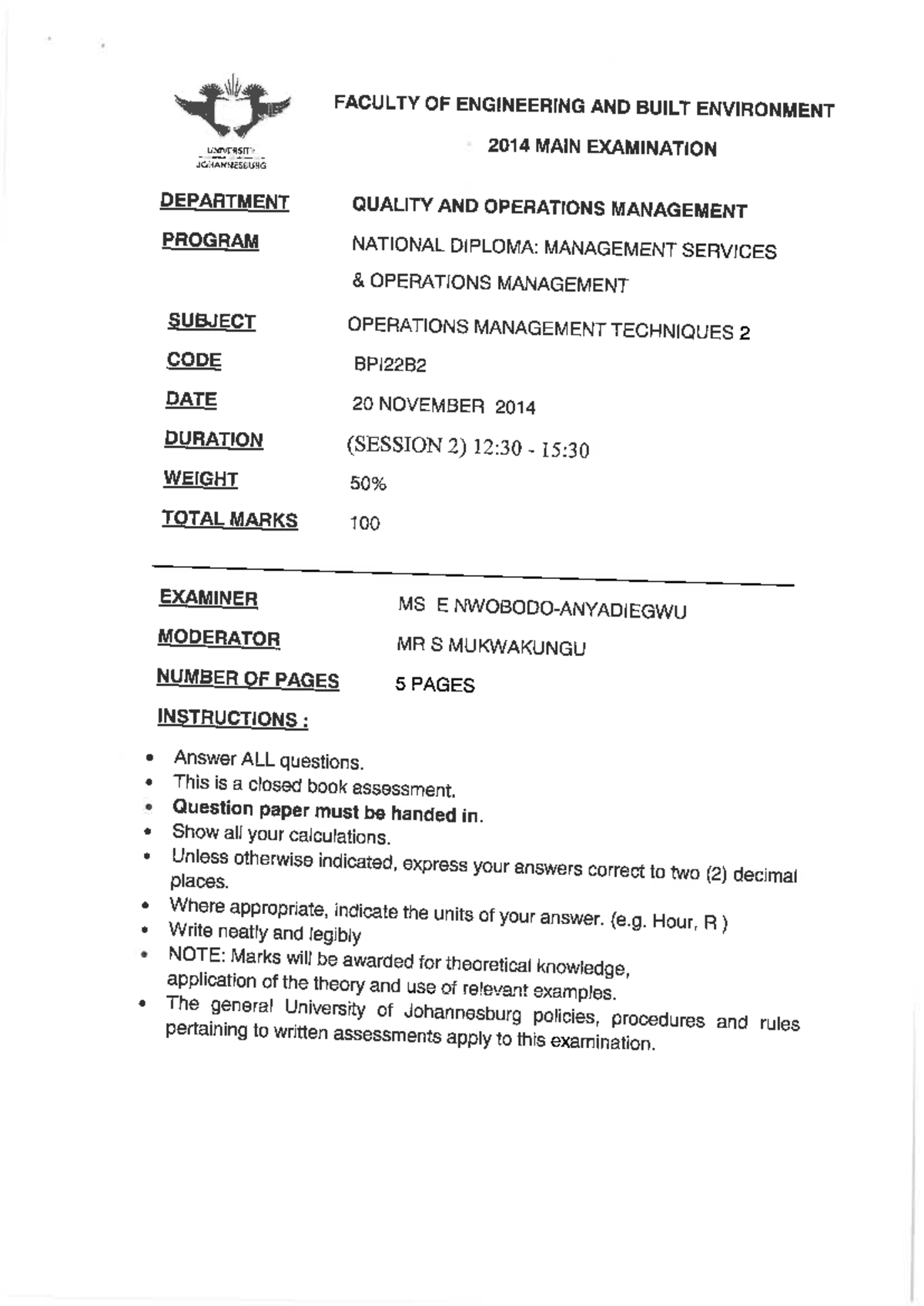 Uj 18632+ Source 1+ Source 1.1 - a ad UNIVERS JGHAANNESEURG DEPARTMENT ...