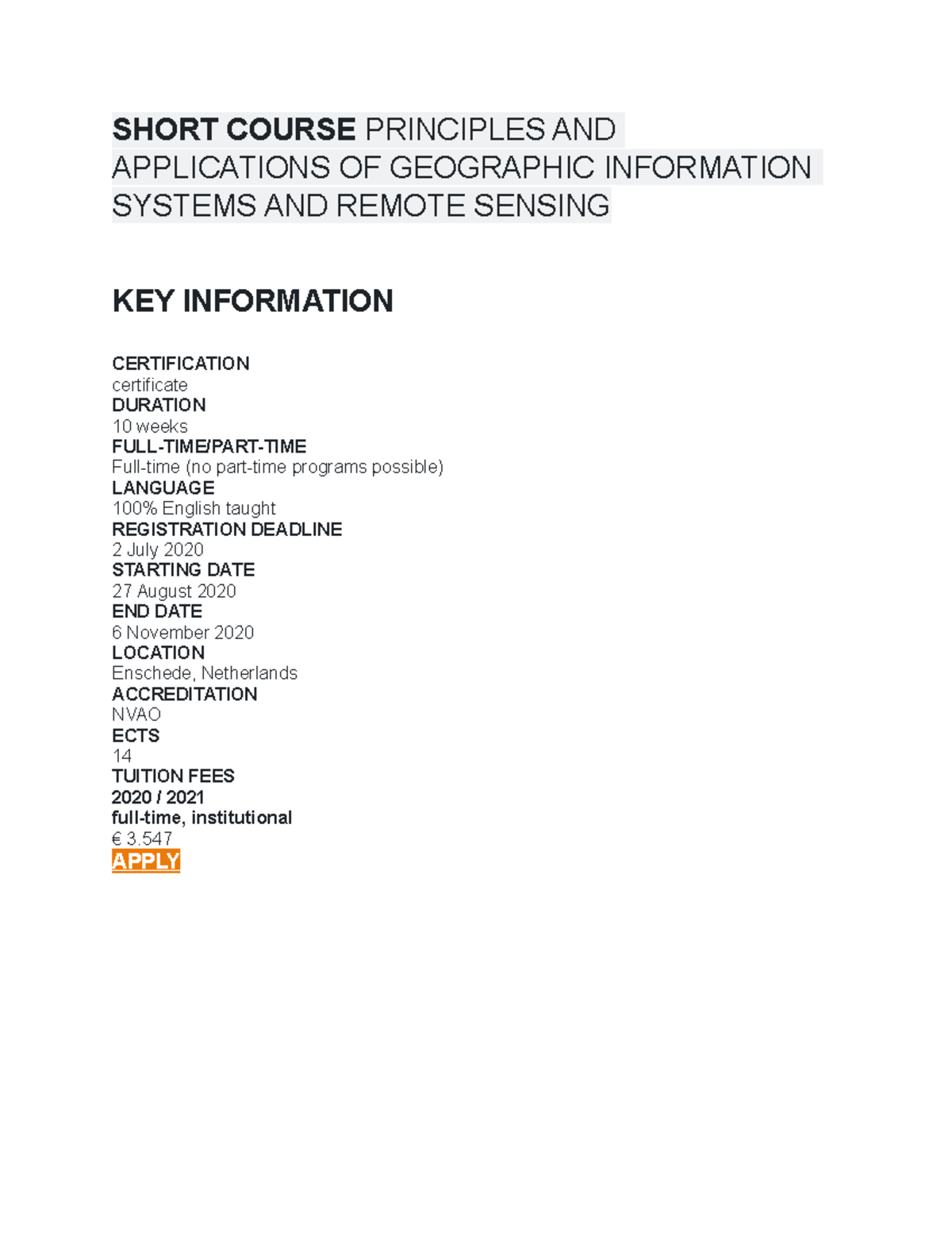 Short Course - aaAAAAAAAAAAAAAAAAAAAAAAAAAAAAAAAASDSAFLSADFIUDSA ...