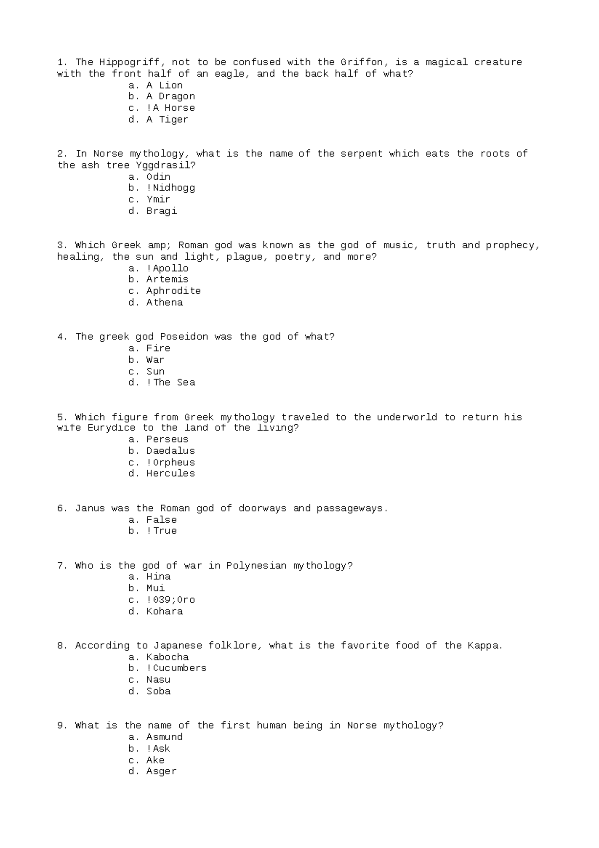 ENVI174 Study Guide 4 - dsadsadsad - The Hippogriff, not to be confused ...