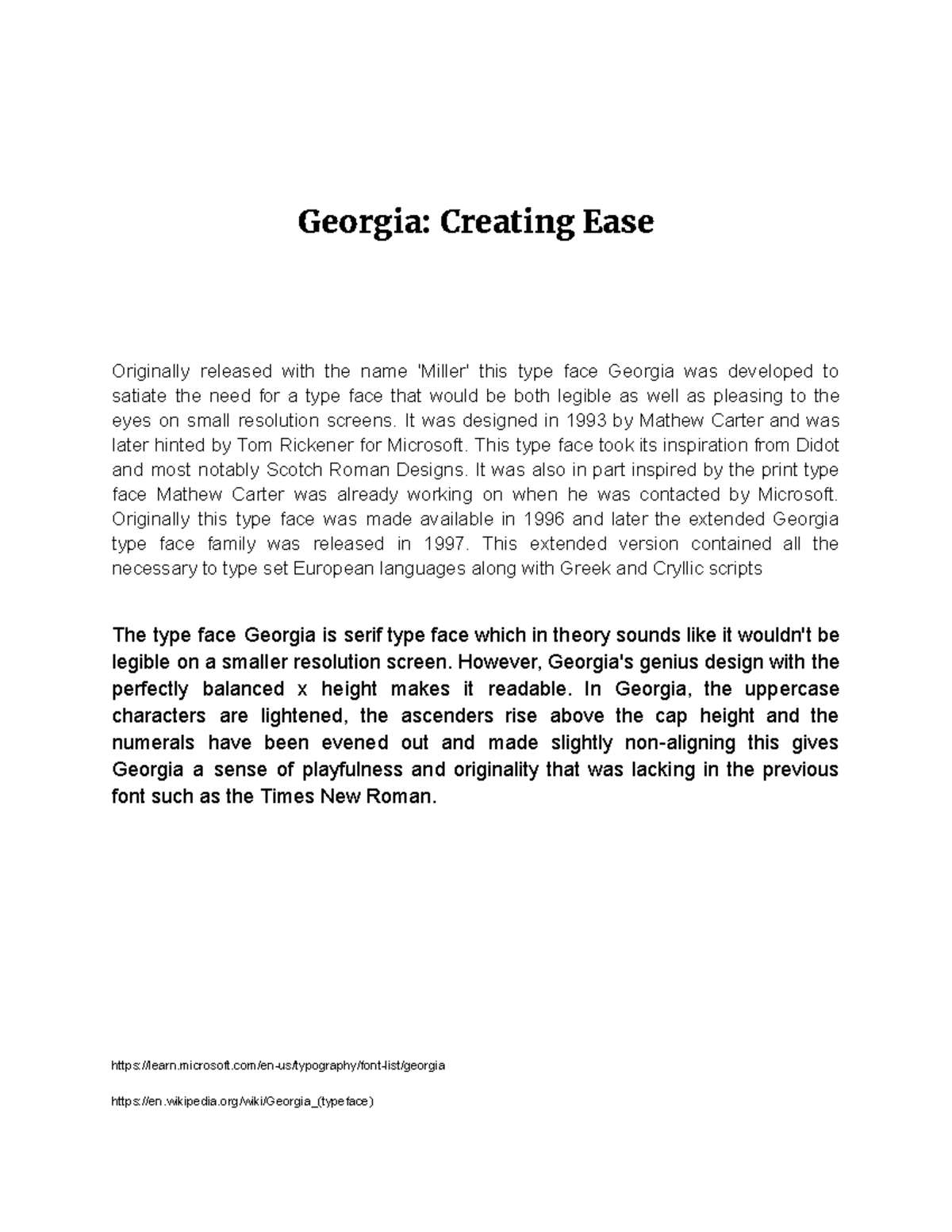 Untitled document - zxczx - Georgia: Creating Ease Originally released ...