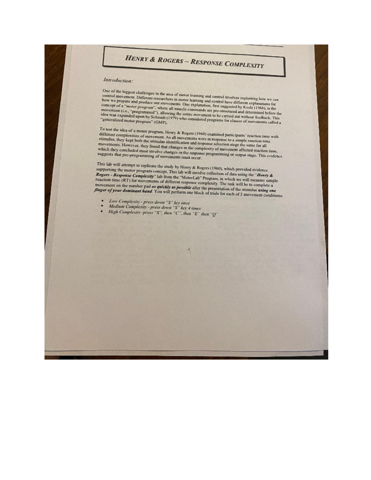 APA2120 LAB 4 - Response Complexity lab - APA2120 - uOttawa - Studocu