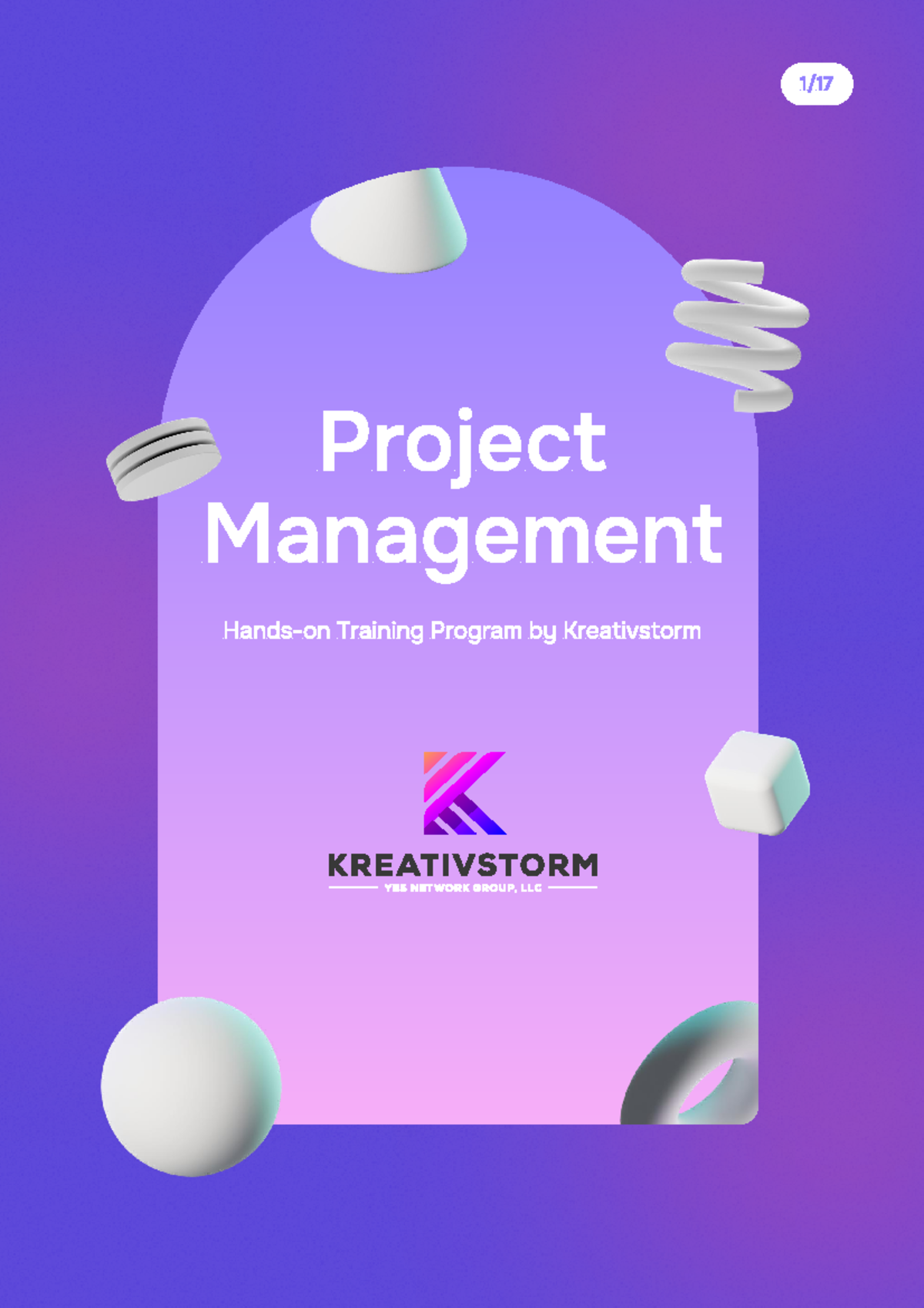 Project Management Hands on Training Program 1 Project Management