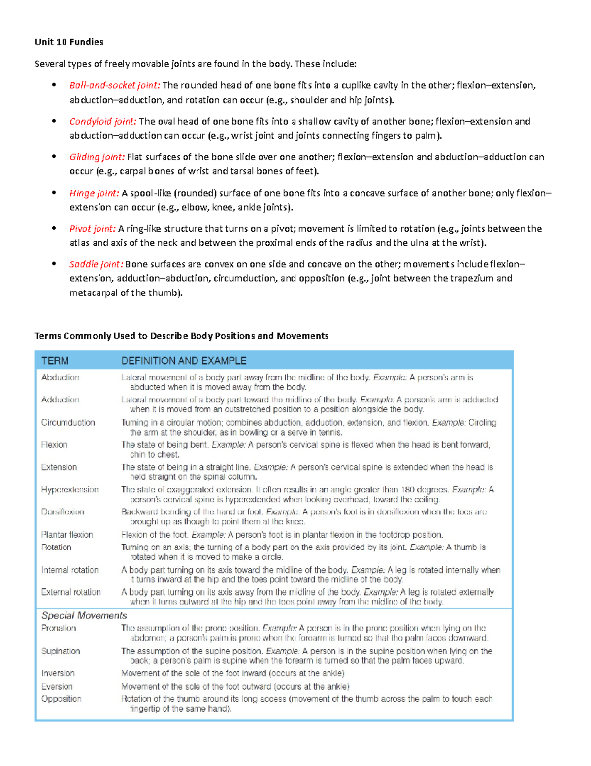 Unit 10 notes-Fundies - Module 10 - Unit 10 Fundies Several types of ...
