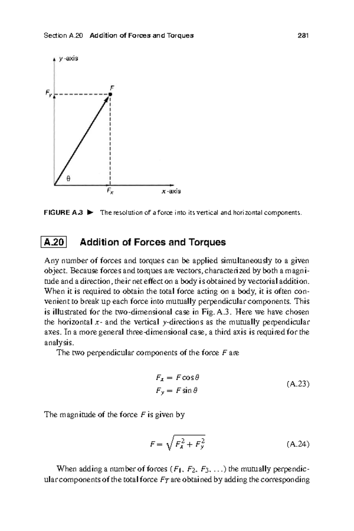 Addition of Forces and Torques - A Addition of Forces and Torques Any ...