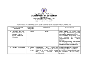 Chapter 1 FS1&2 finallll - Field Study 1 Chapter 1: Content Knowledge ...